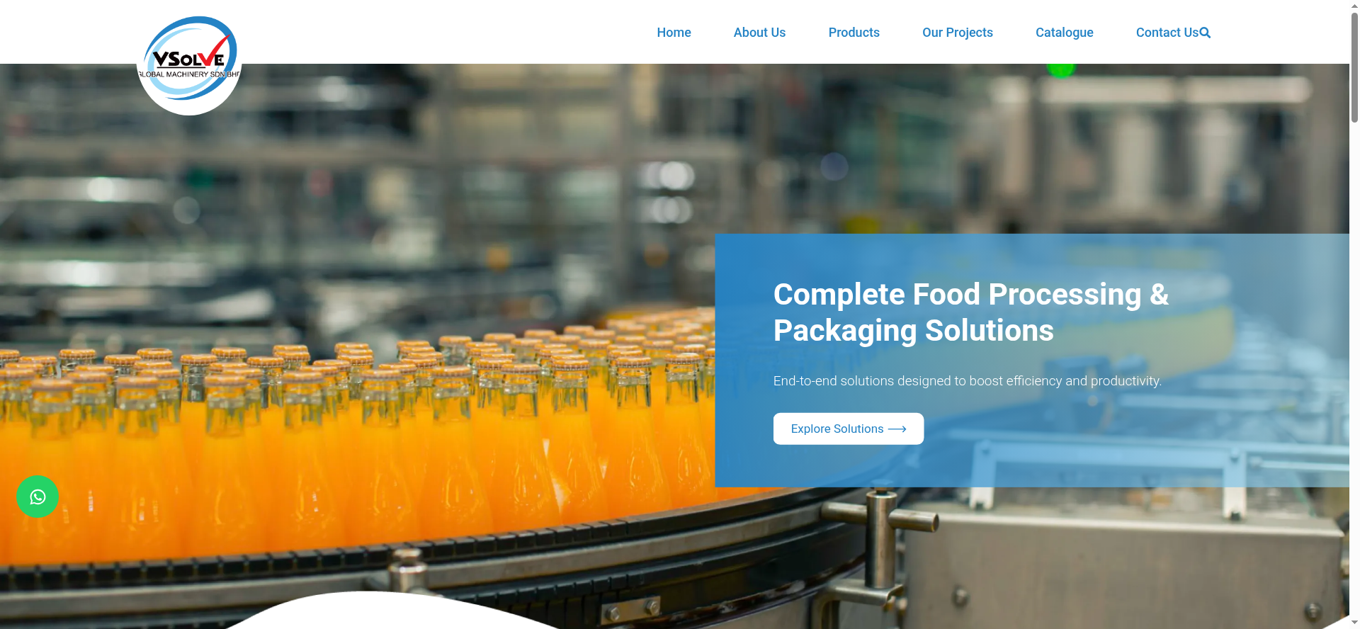 Vsolve Global Machinery: Delivering Food Processing Innovation Across ...